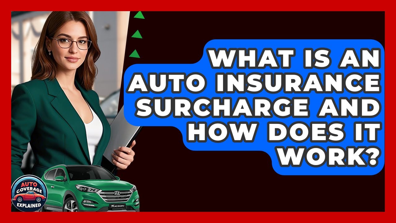 What Is An Auto Insurance Surcharge And How Does It Work? - Auto ...