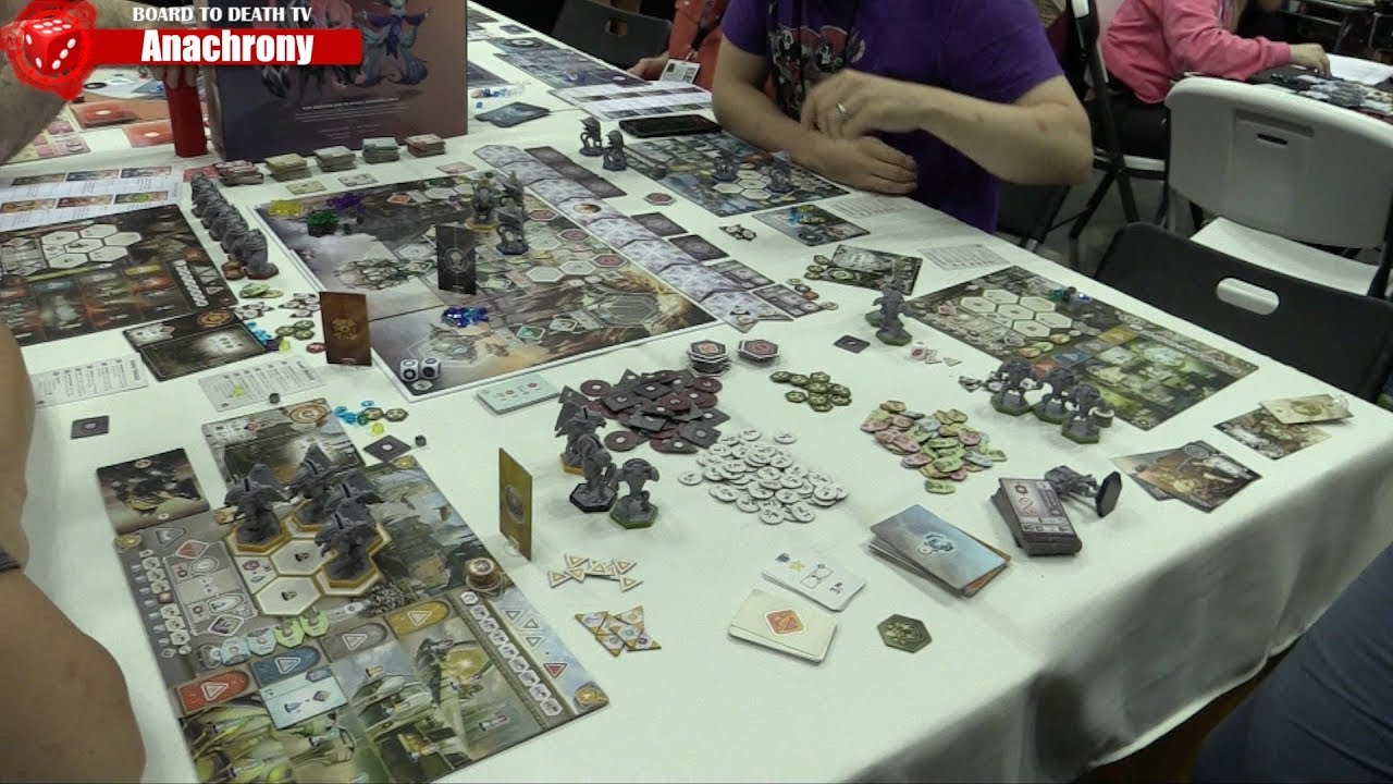 GenCon 50 - Anachrony Board Game Preview - YouTube
