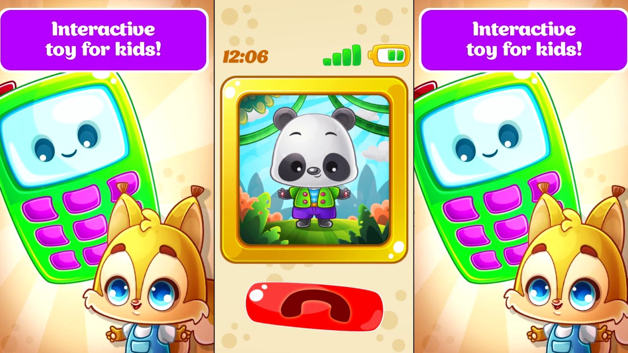 Baby Phone for Toddlers - Numbers, Animals, Music ( by GoKids ...