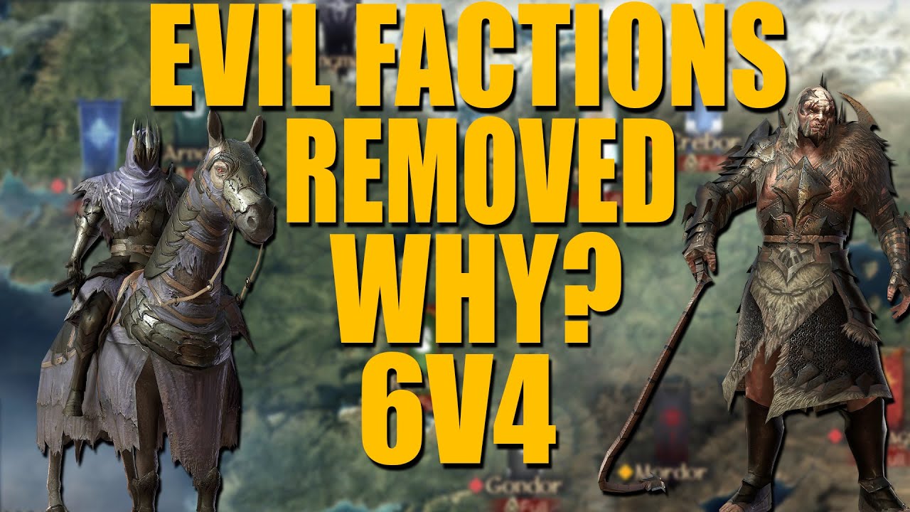 Lotr Rise To War Why Are EVIL FACTIONS being Removed From Campaigns ...