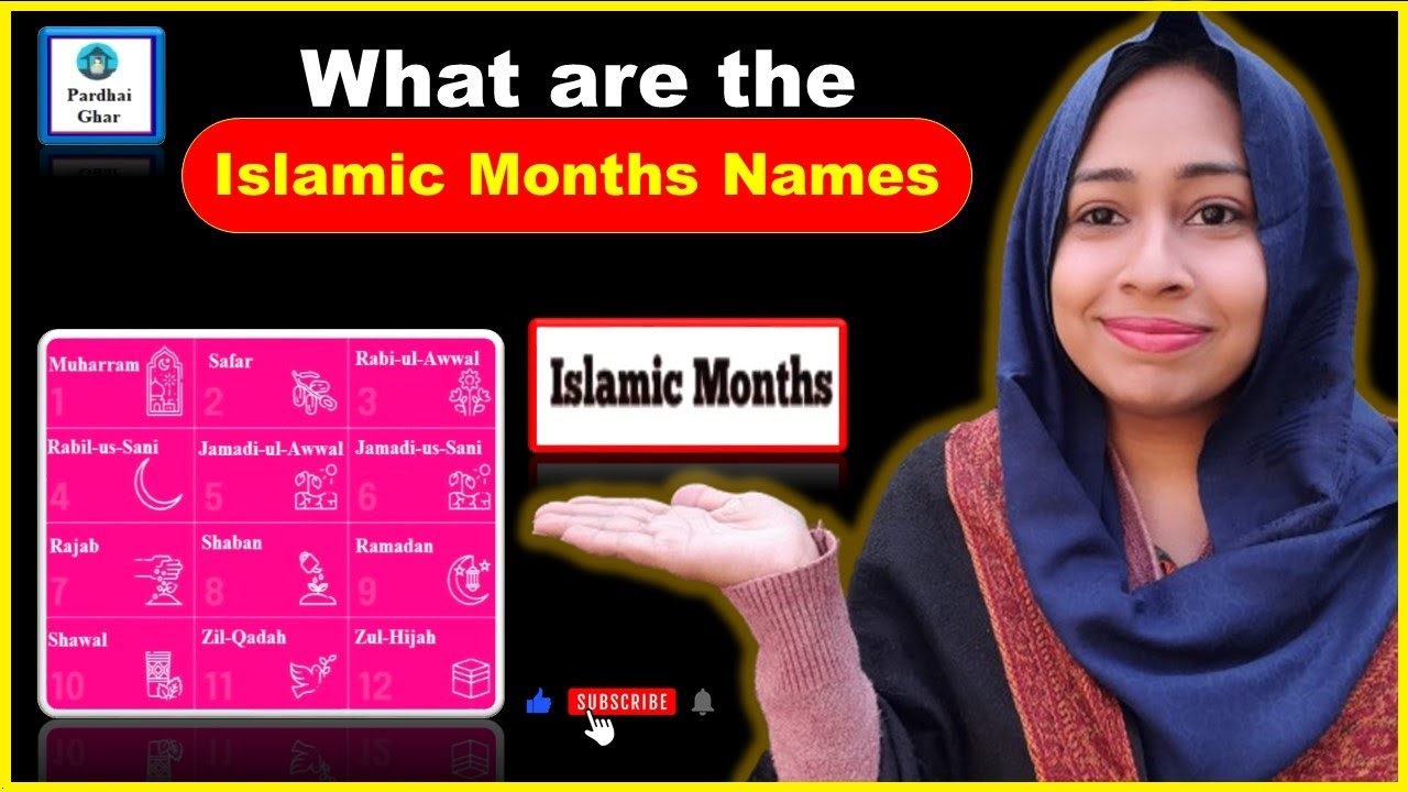 Islamic Months Name - List of Hijri Calendar Months | What are the 12 ...