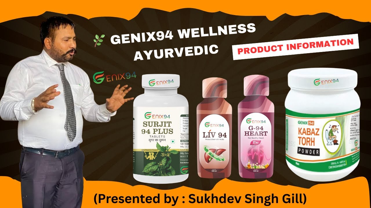 Genix94 Wellness Ayurvedic – Product Information | Presented by ...
