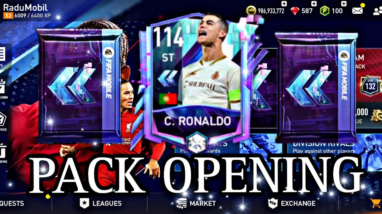 PACK OPENING INSANE CU 20K GEMS LA FLASHBACK ÎN CĂUTAREA LUI CRISTIANO ...