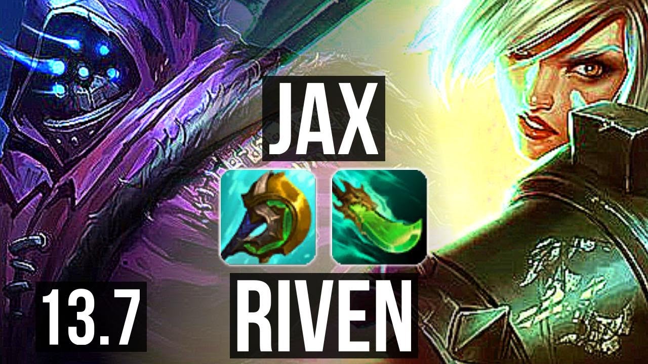JAX vs RIVEN (TOP) | 3.2M mastery, 2/1/11, 1000+ games | KR Challenger ...