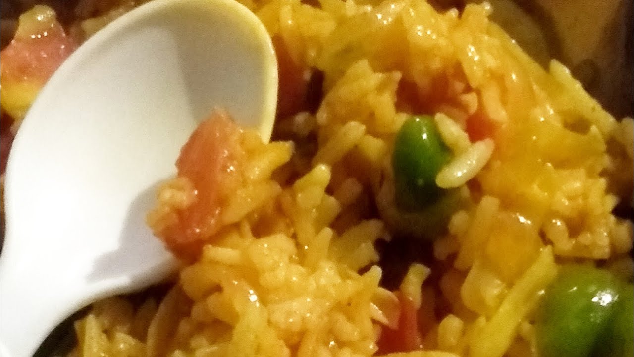 easy and quick masala tadka rice #recipe #rice - YouTube