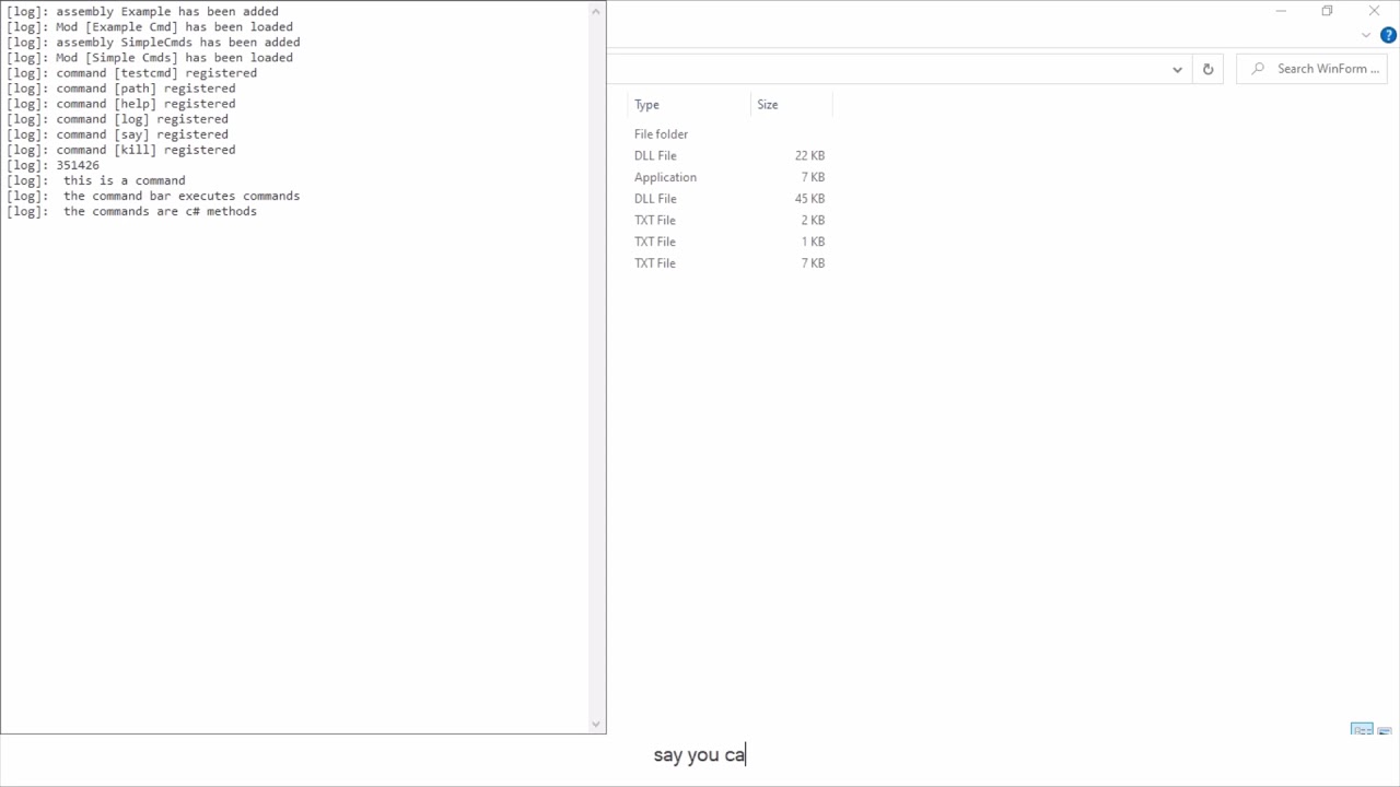 WinForm Clover (alarm, command bar, custom commands, picture notes ...