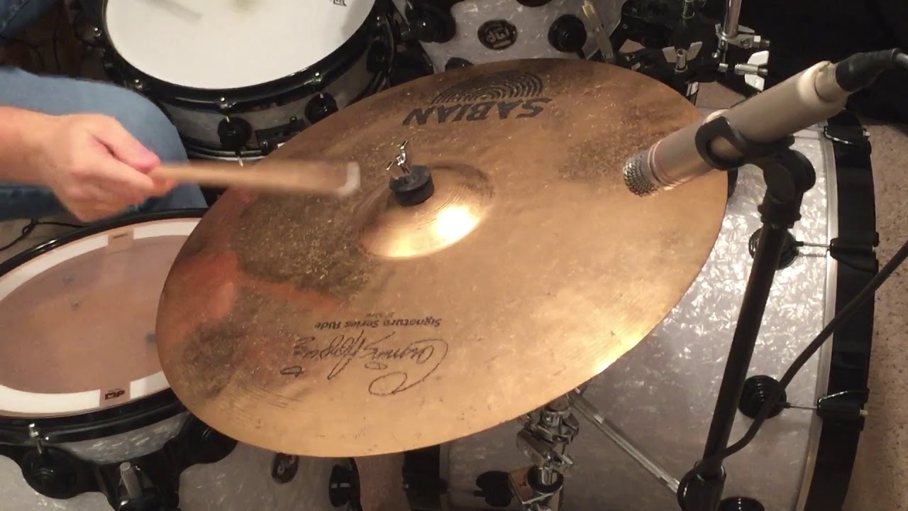 21” Sabian Signature Series Carmine Appice Ride Cymbal - YouTube
