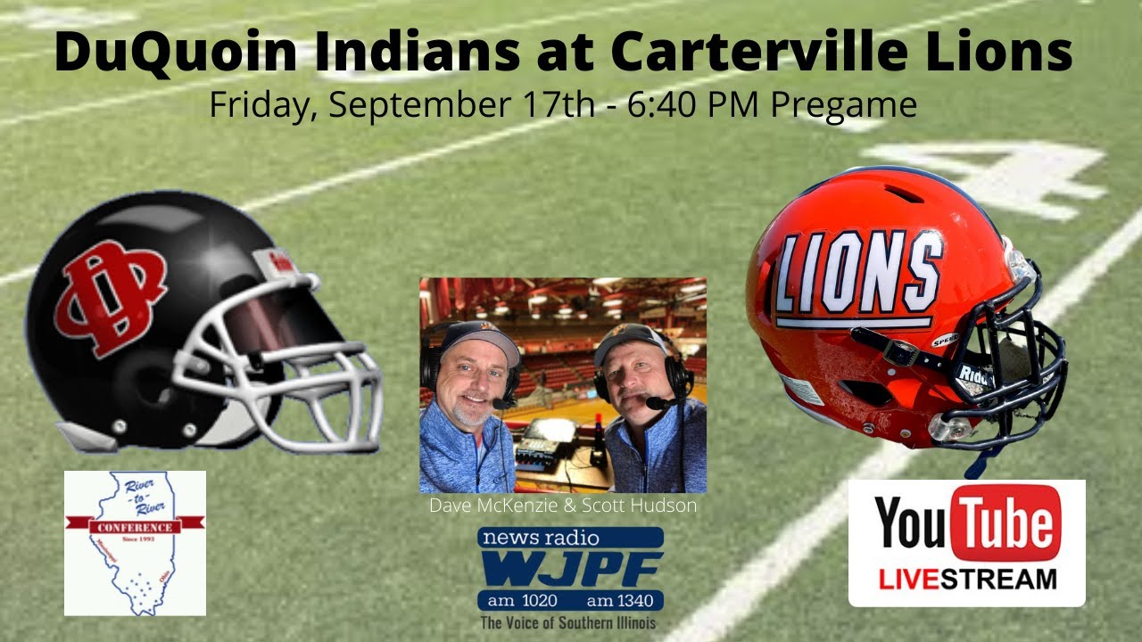 Du Quoin Indians at Carterville Lions - September 17, 2021 - YouTube