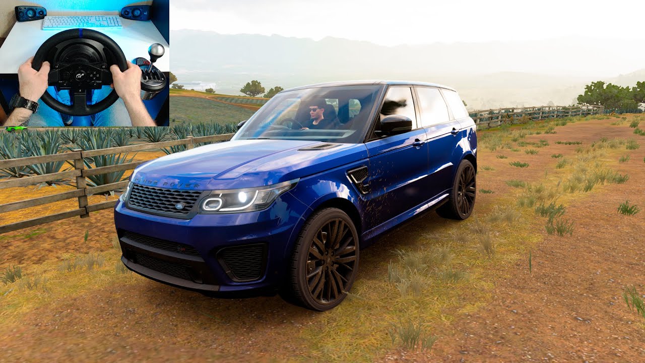 Forza Horizon 5 | RANGE ROVER SPORT SVR 2015 | руль Thrustmaster T300RS ...
