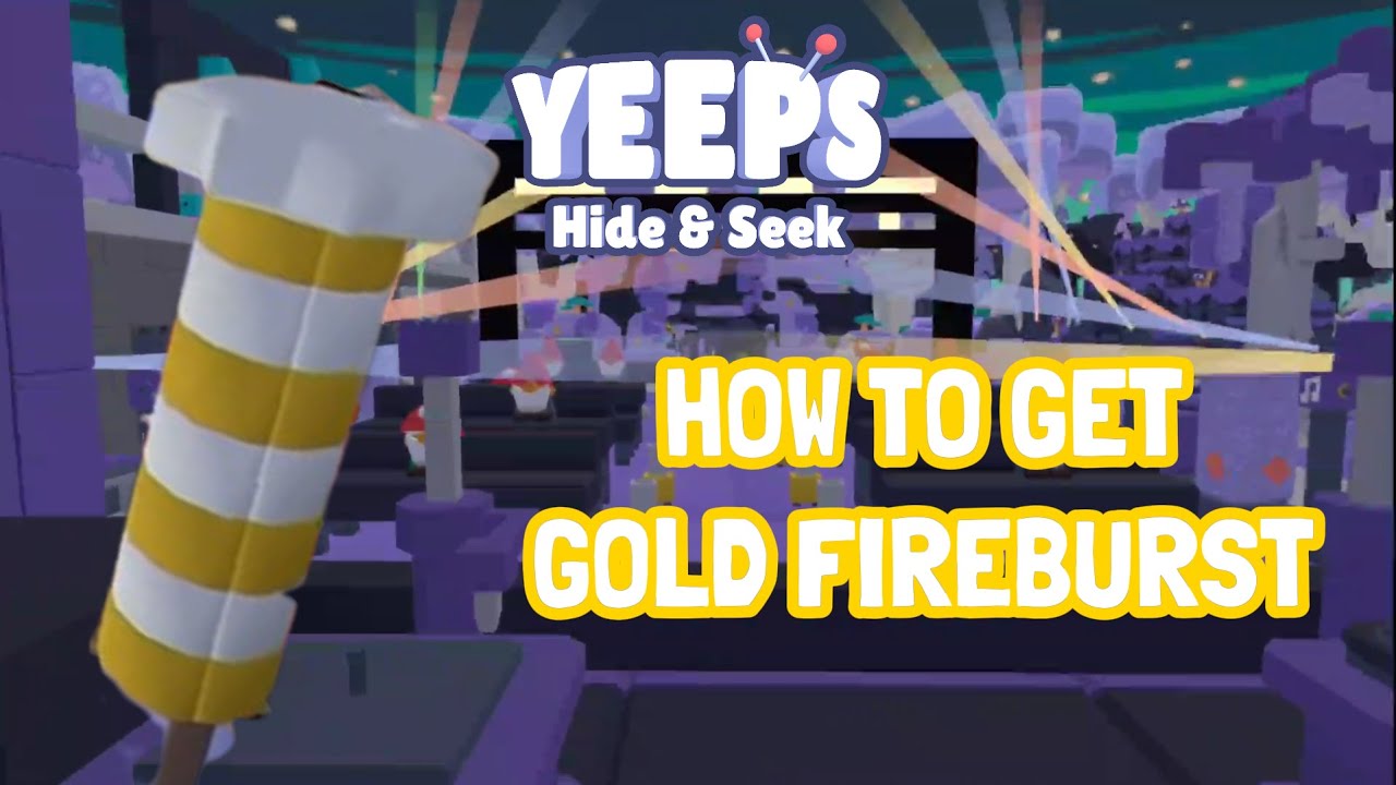 HOW TO GET THE GOLDEN FIREBURST IN YEEPS 🏆 - YouTube