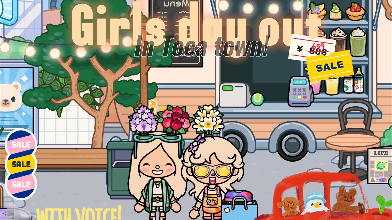 Girl Day Out With Matilda! *Shopping In town!*|🛍️ 🍍|WITH VOICE|Toca ...