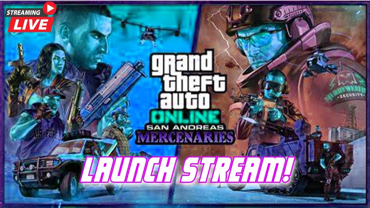 NEW GTA SAN ANDREAS DLC LAUNCH! | GTA Online LIVE! - YouTube