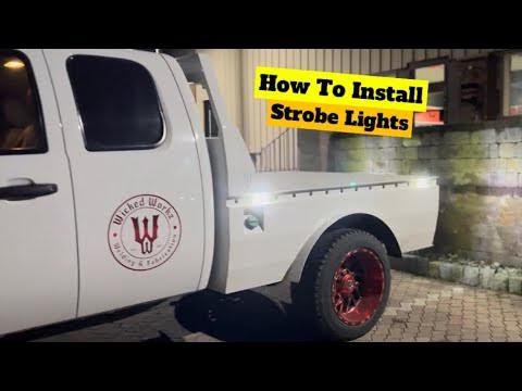 How To Install Strobe Lights - YouTube