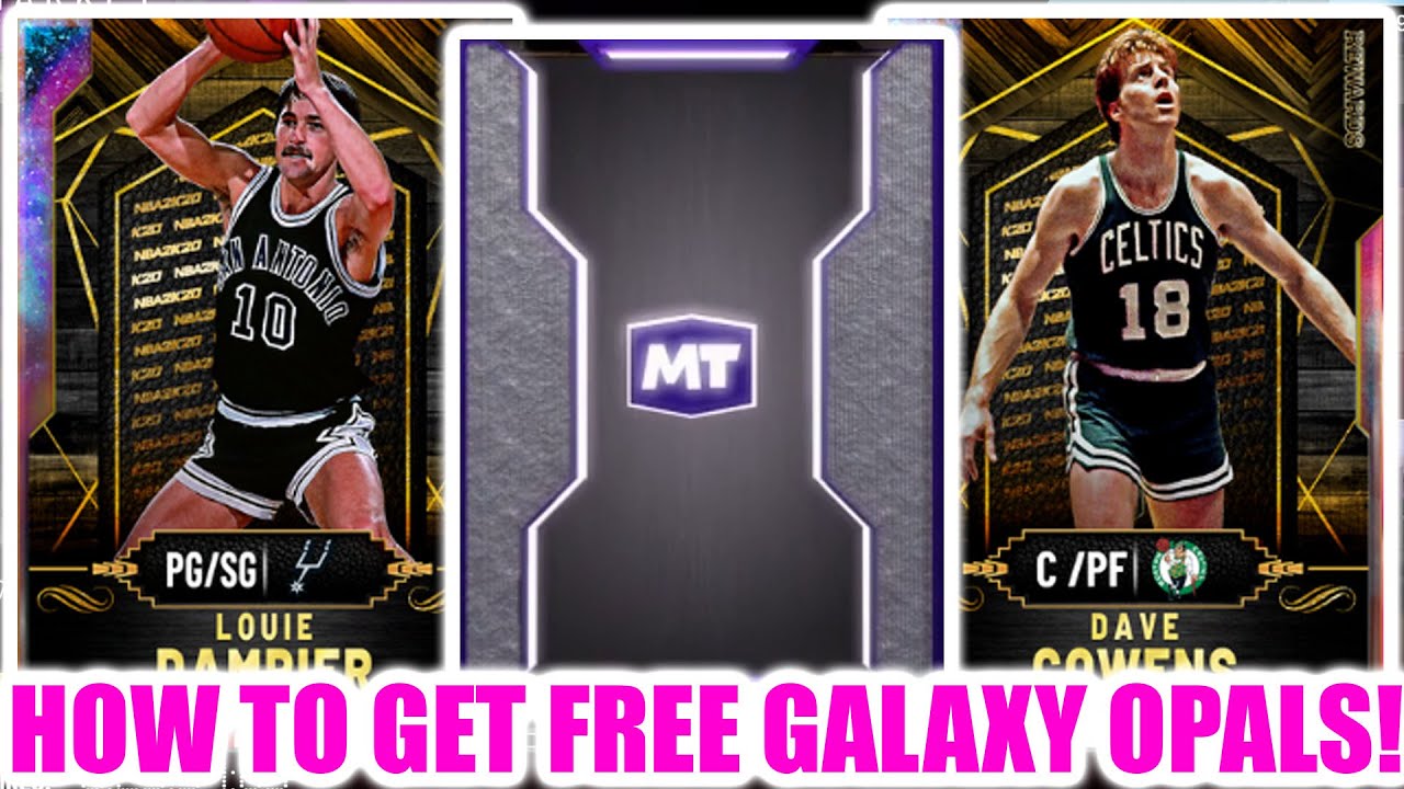 HOW TO GET 2 *FREE* GALAXY OPALS IN NBA 2K20 MY TEAM! DO THIS RIGHT NOW ...
