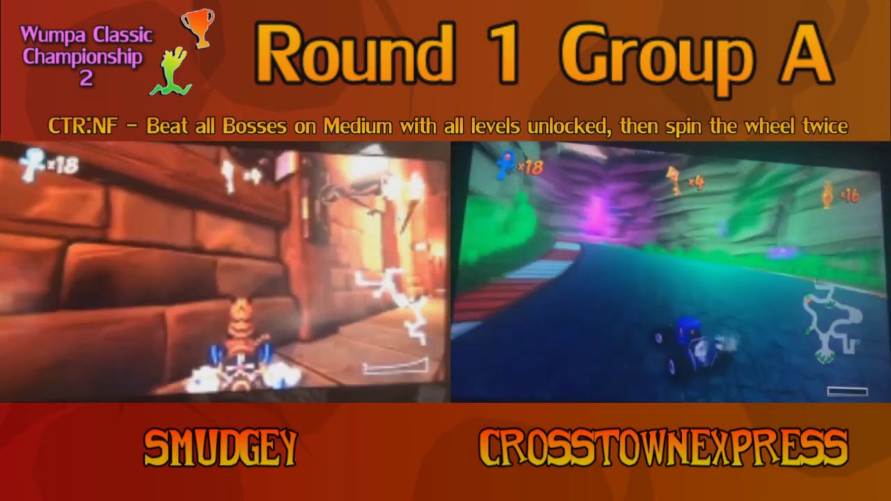 WCC2 | Round 1 Group A - Smudgey vs CrosstownExpress - YouTube