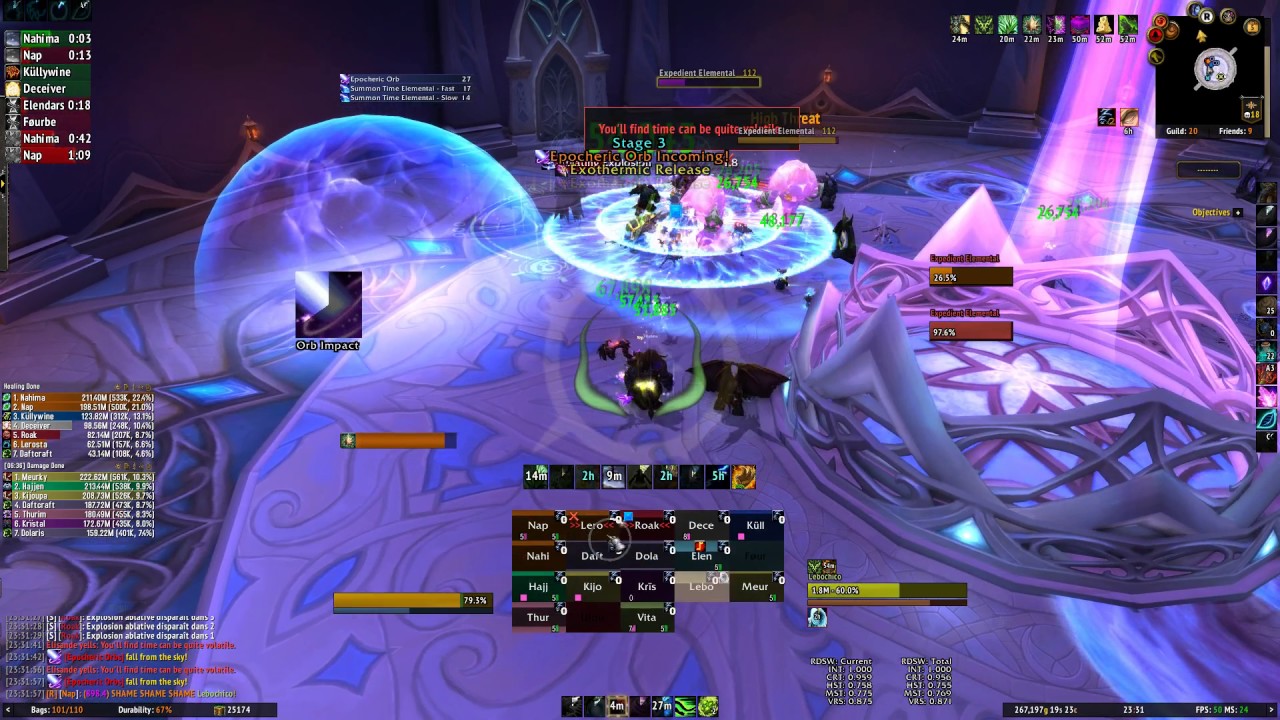 Elisandre HM - Discorde on Cho'Gall (Resto Druid PoV) - YouTube