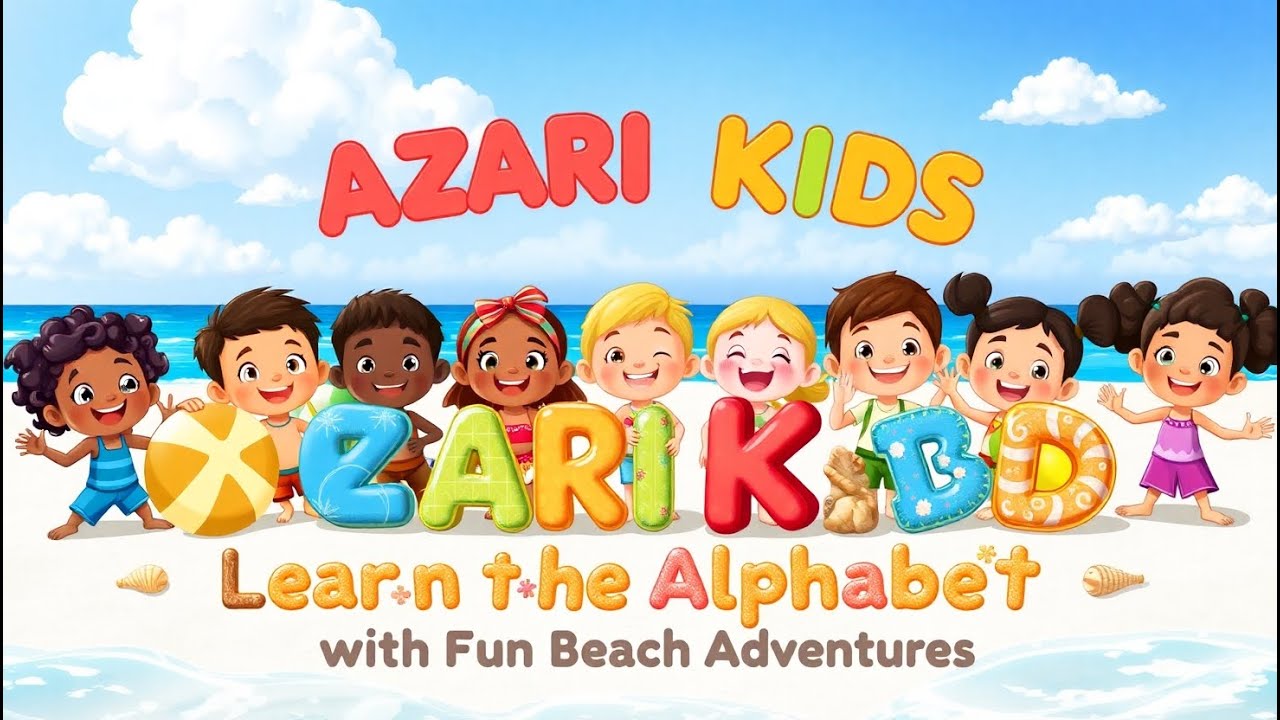 Learn the Alphabet with Fun Beach Adventures! - YouTube