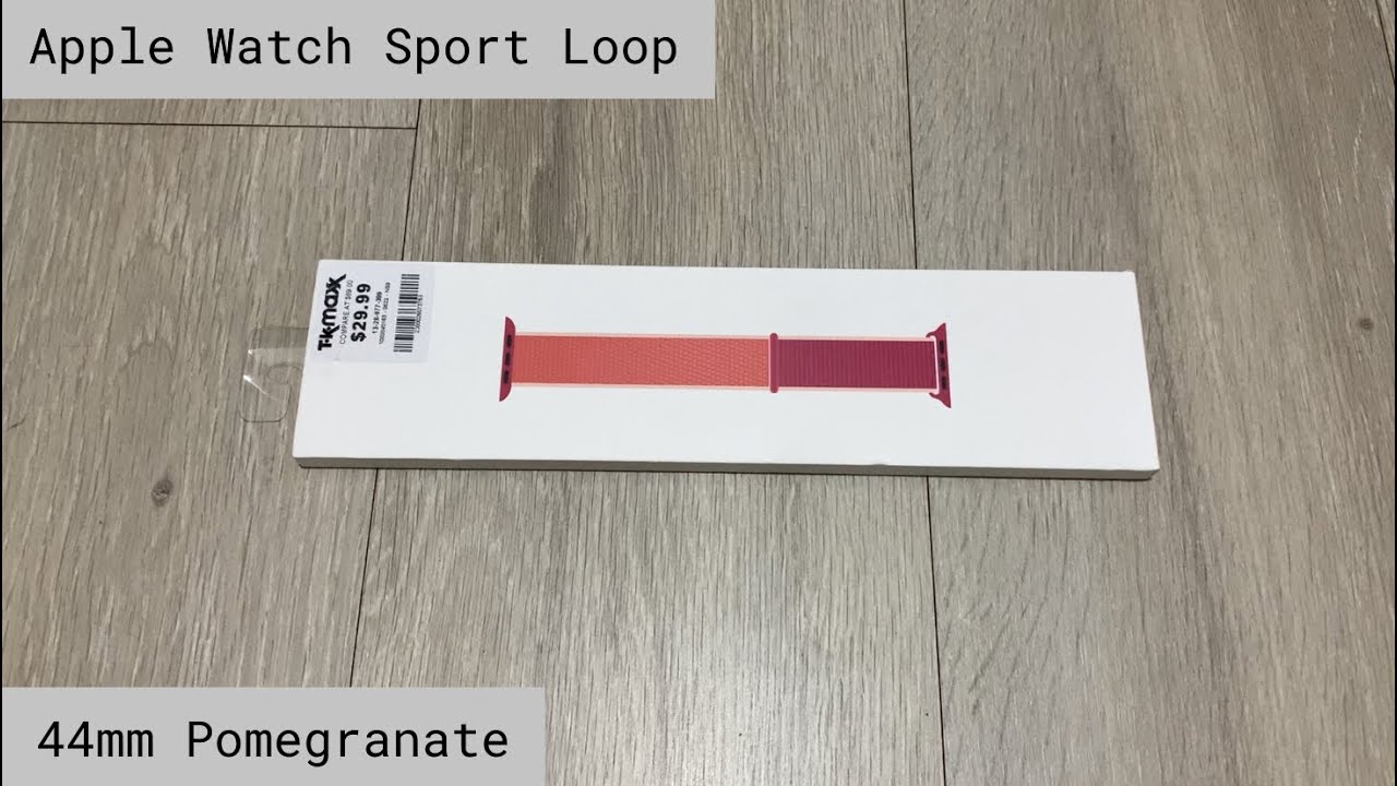 Apple Watch Sport Loop unboxing - YouTube