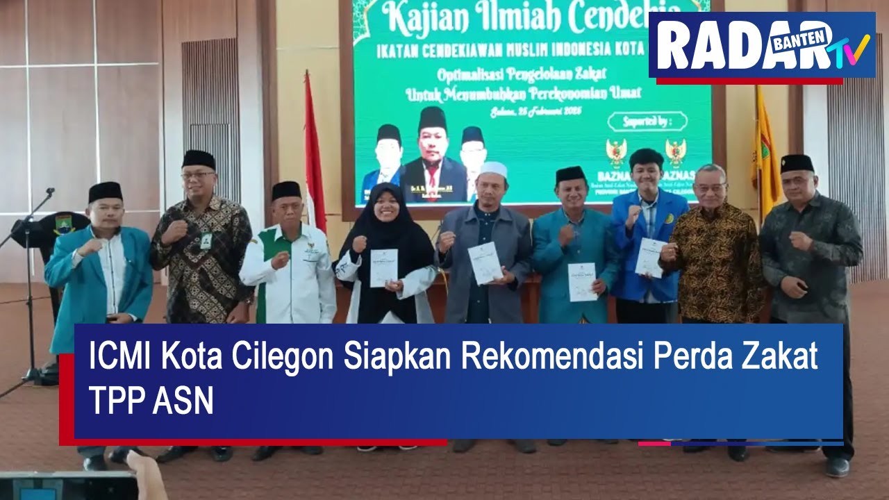 ICMI Kota Cilegon Siapkan Rekomendasi Perda Zakat TPP ASN - YouTube