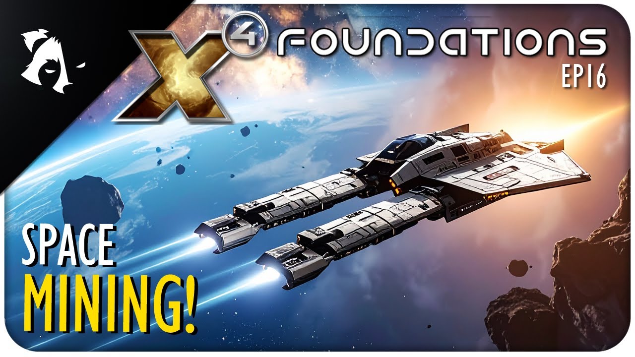 MINING FOR THE ANTIGONE! | Ep16 | X4 FOUNDATIONS - YouTube
