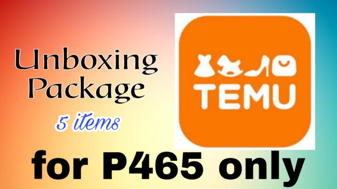 UNBOXING PACKAGE FROM TEMU - YouTube