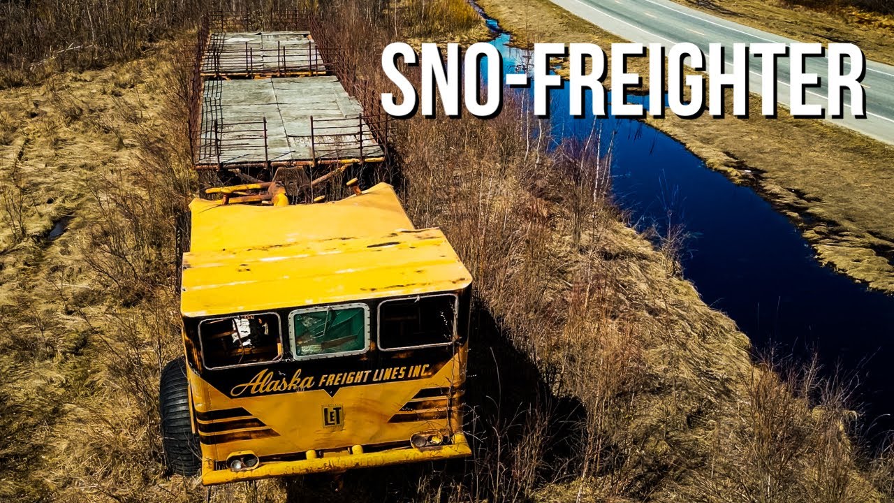 Ruins of The Sno-Freighter (The Land Train's Arctic Legacy) - YouTube