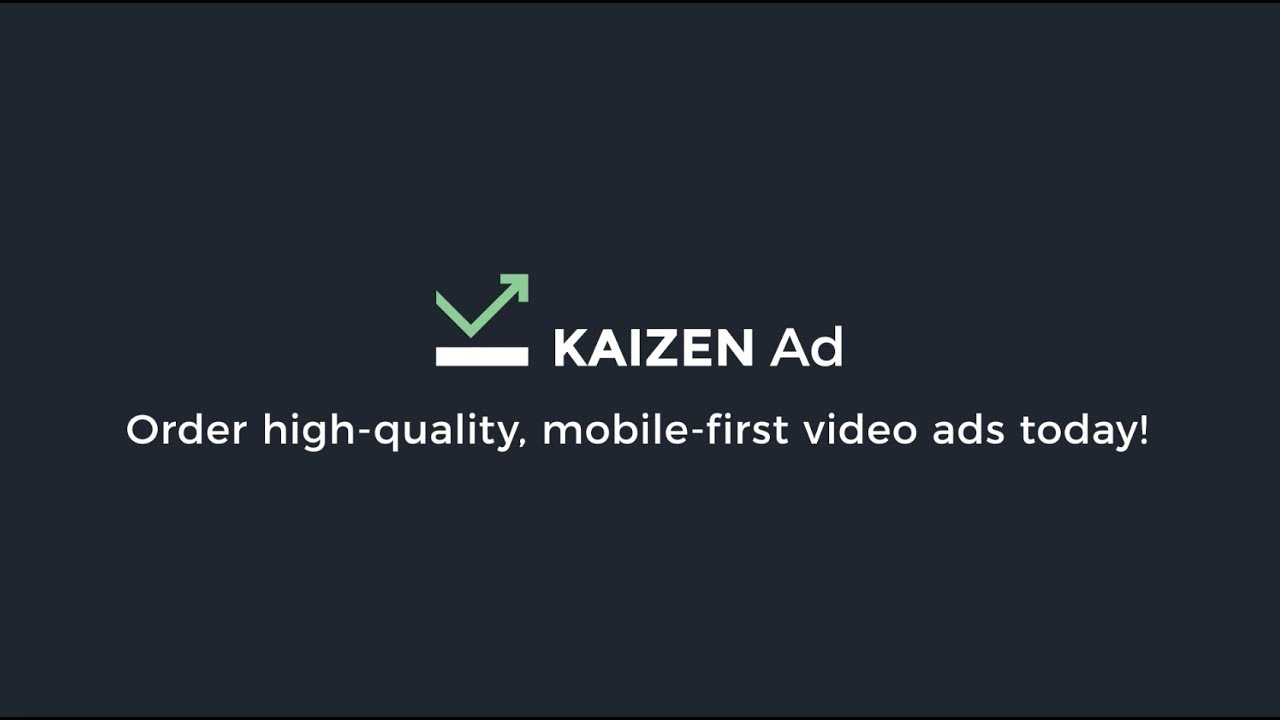 Kaizen Ad USA Introduction 2019 - YouTube