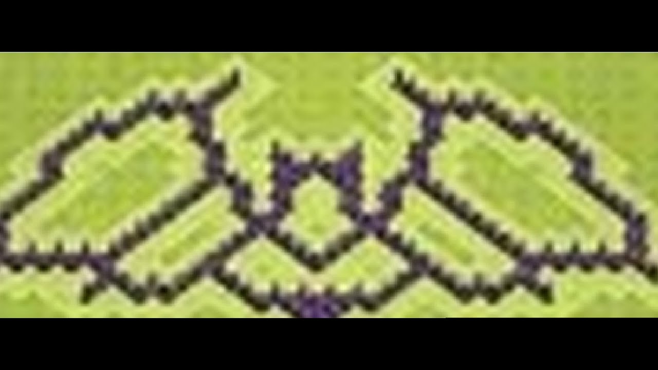 Clash Of Clans TH7 BatMan Base Hybrid base - YouTube