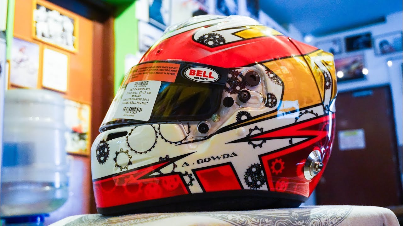 BELL RS7 CARBON || RACE CAR HELMET || CUSTOM PAINTED || COLOUR ME CRAZY ...