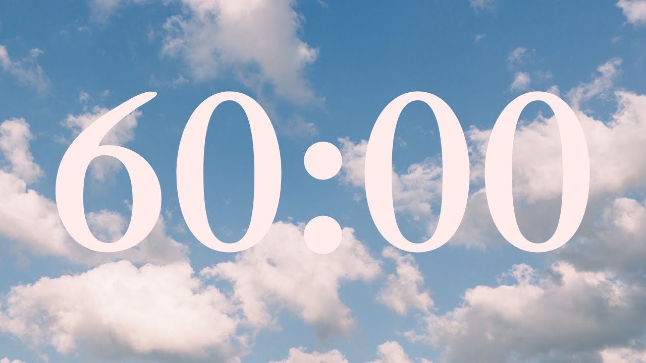 60 minute timer countdown - YouTube