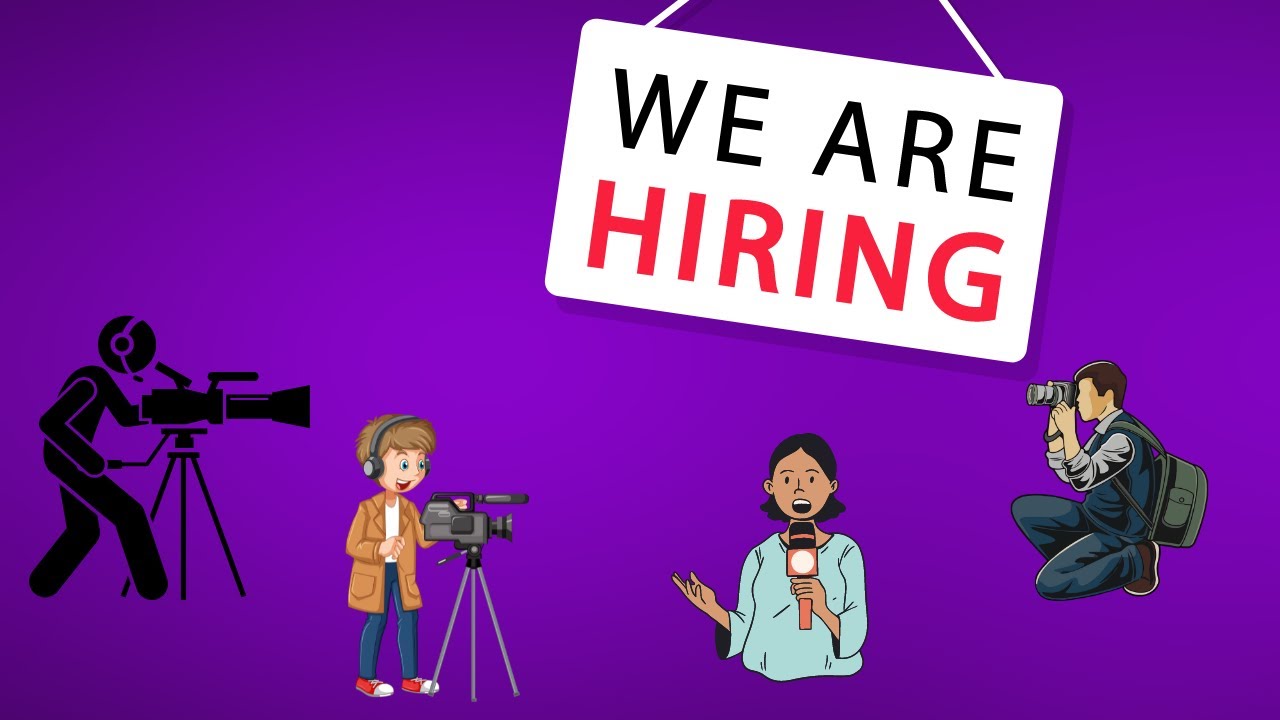 WE ARE HIRING!! Apply for Digital Journalist & Videographer Internships ...