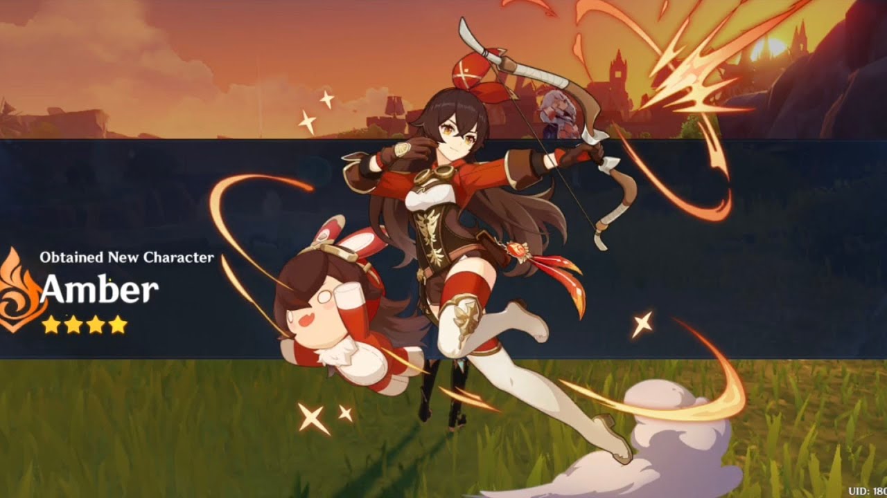 Wind Riding Knight - Amber @GenshinImpact quest part 1 - YouTube