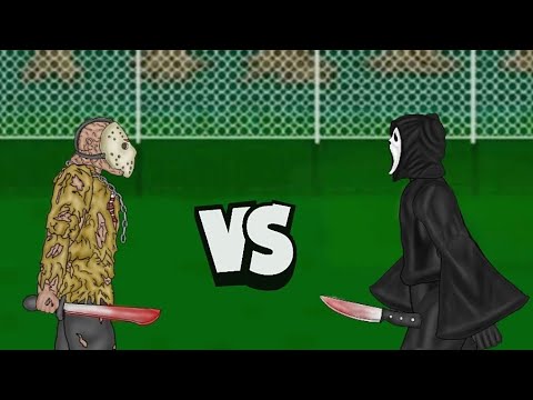 Jason Voorhees Vs Ghostface (Short Fight) - YouTube