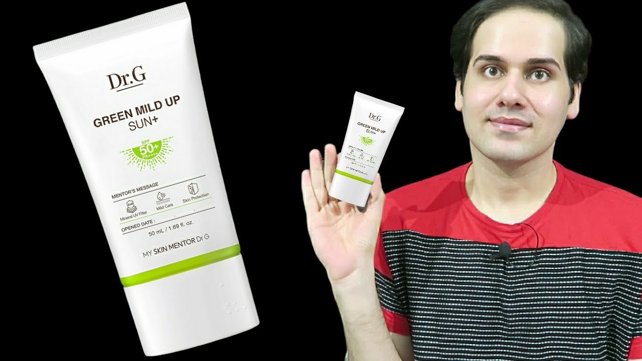 Dr.G - Green Mild Up Sun Plus - SPF 50+ PA++++ (Review) - YouTube