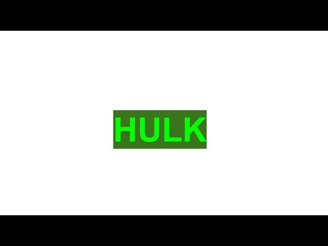 HULK thumbnail - YouTube