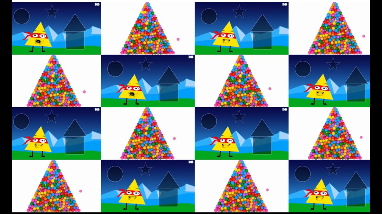 D Billions and edubuzzkids Shapes with Color Balls intros over million ...