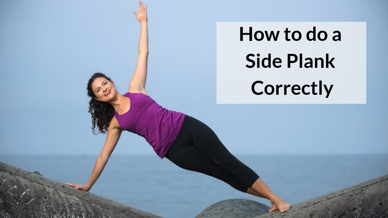 How to do a Side Plank for Beginners - YouTube