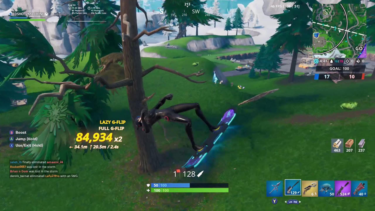 Sick fortnite trickshot - YouTube