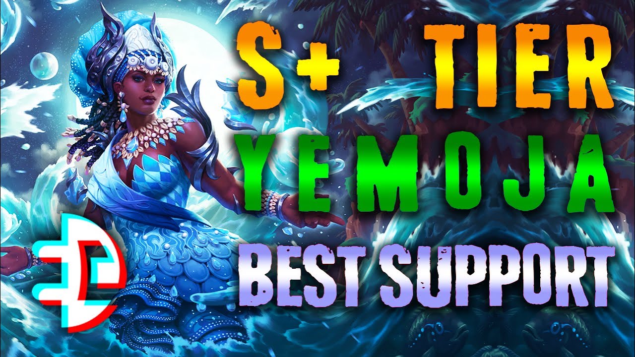BEST SUPPORT RIGHT NOW - YEMOJA CONQUEST SUPPORT - SEASON 7 SMITE - 2K RESOLUTION - YouTube