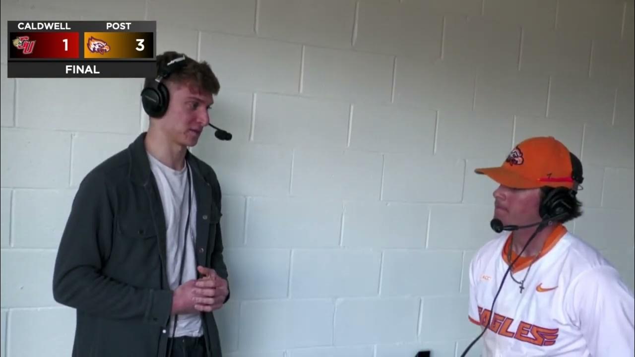 Baseball Postgame Interview vs. Caldwell University (3/22/25) - YouTube