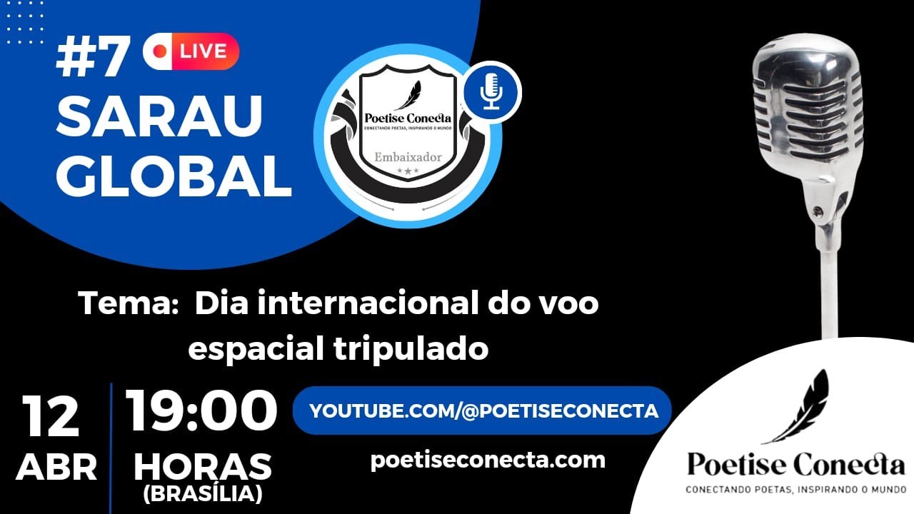 7 SARAU GLOBAL POETISE CONECTA - YouTube