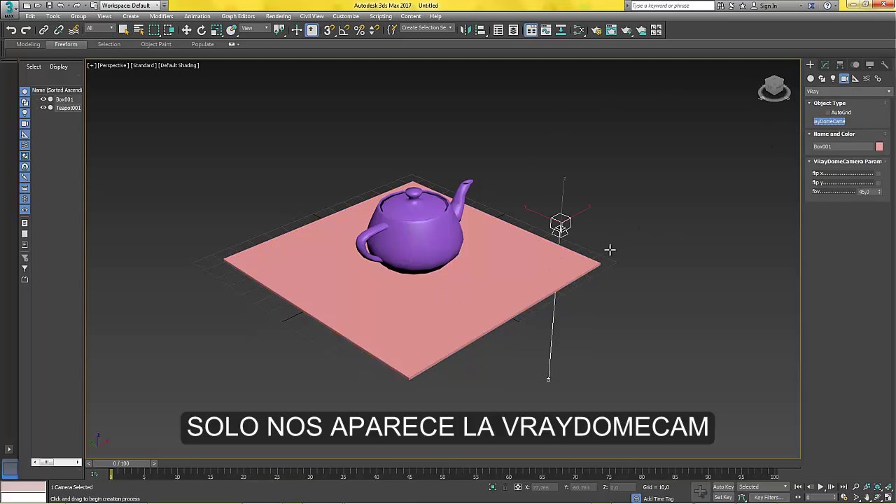 Crear una Physical Camera vray en 3ds MAX 2018 - YouTube