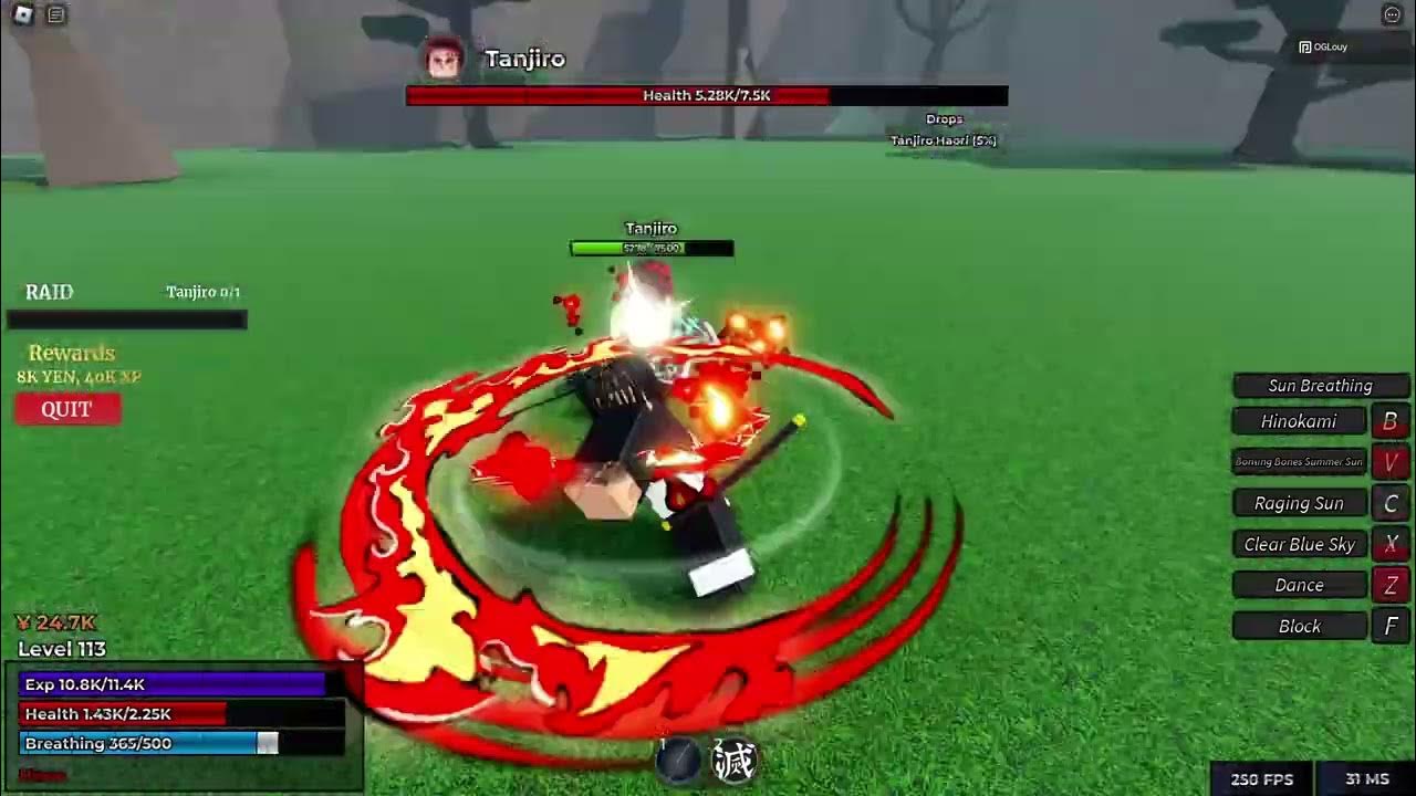 Destroying Tanjiro with Sun Breathing In Weak Legacy 2 - YouTube