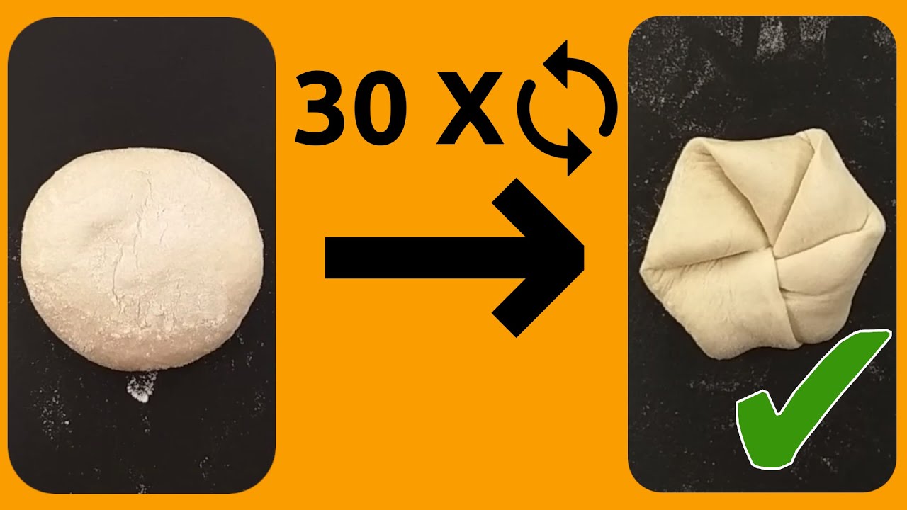 shaping kaiser rolls 30x loop | repeat - YouTube
