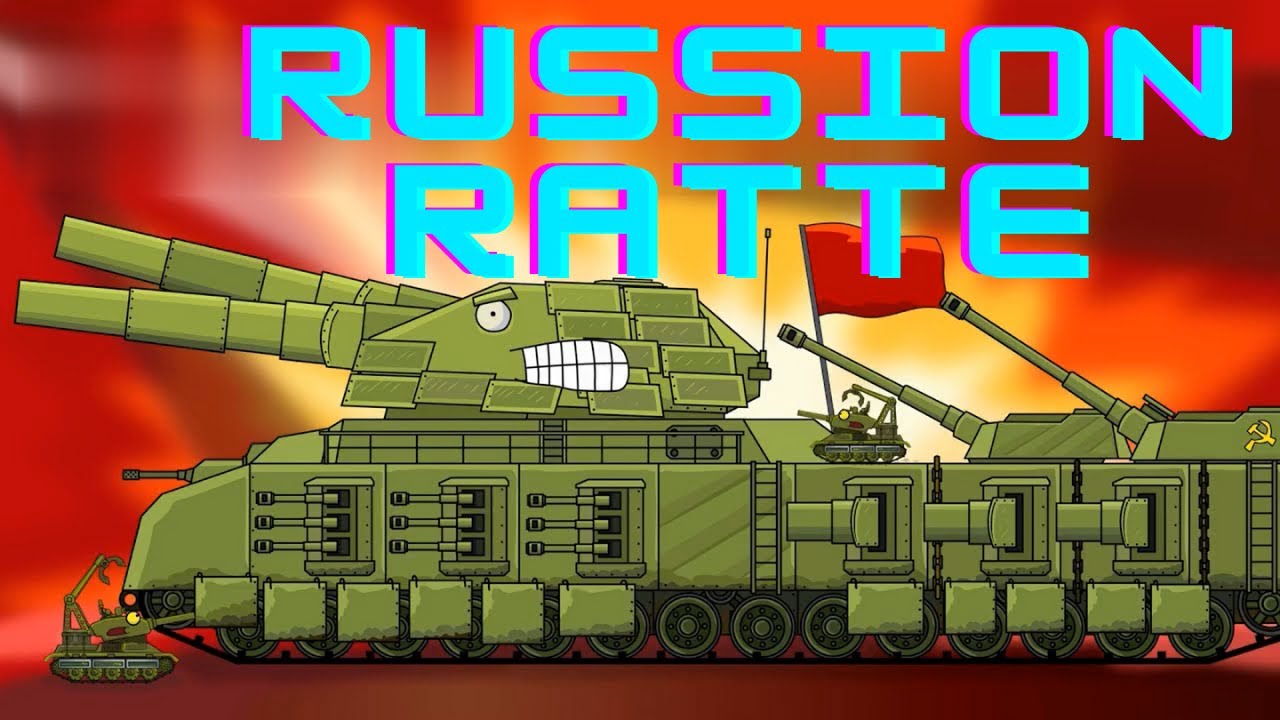 SUPER TANK RUMBLE CREATIONS RUSSIAN RATTE - YouTube