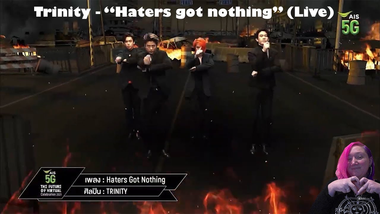 I react to: Trinity - "Haters got nothing" (AIS 5G THE FUTURE OF ...