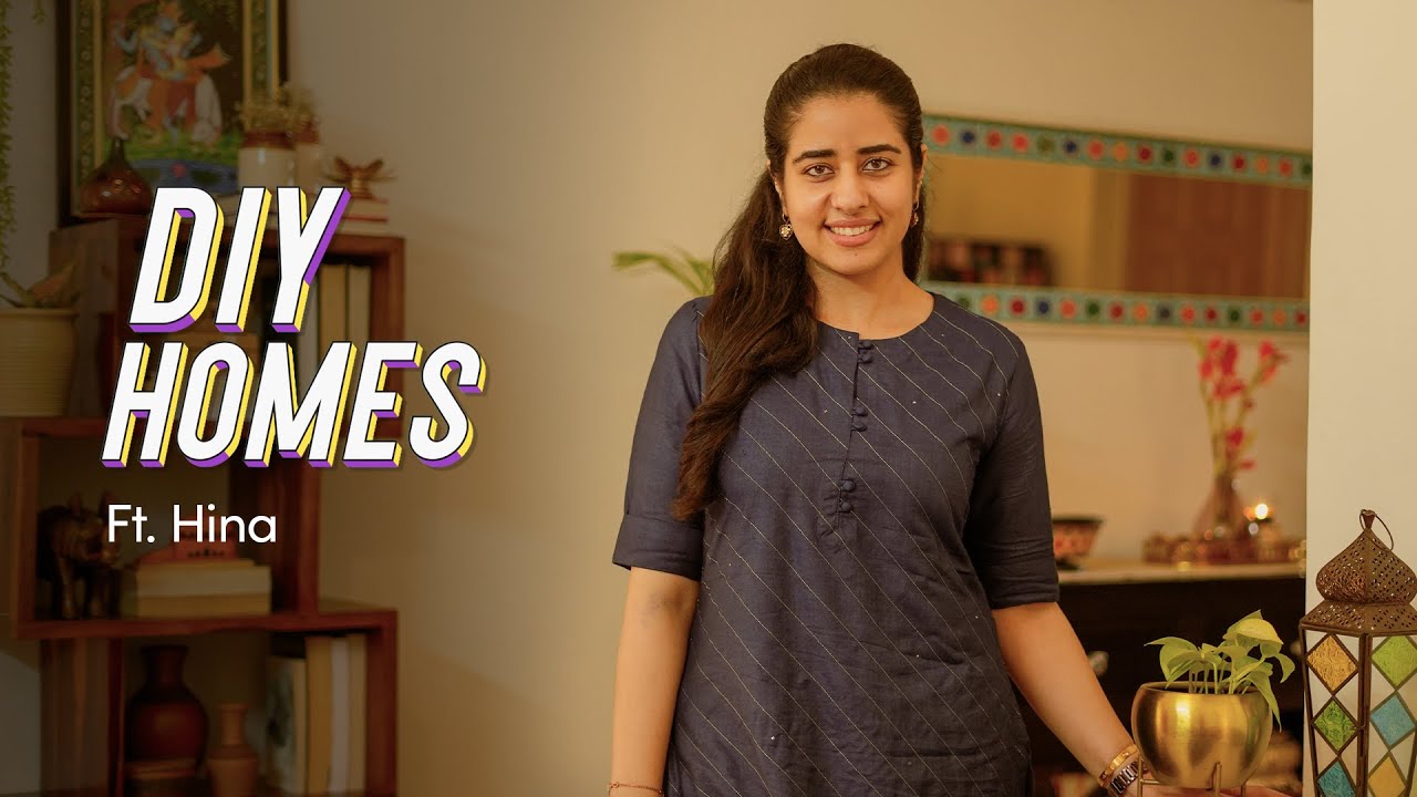 Step Inside Hina's Noida Home: A Symphony of DIY Decor, Art, and ...