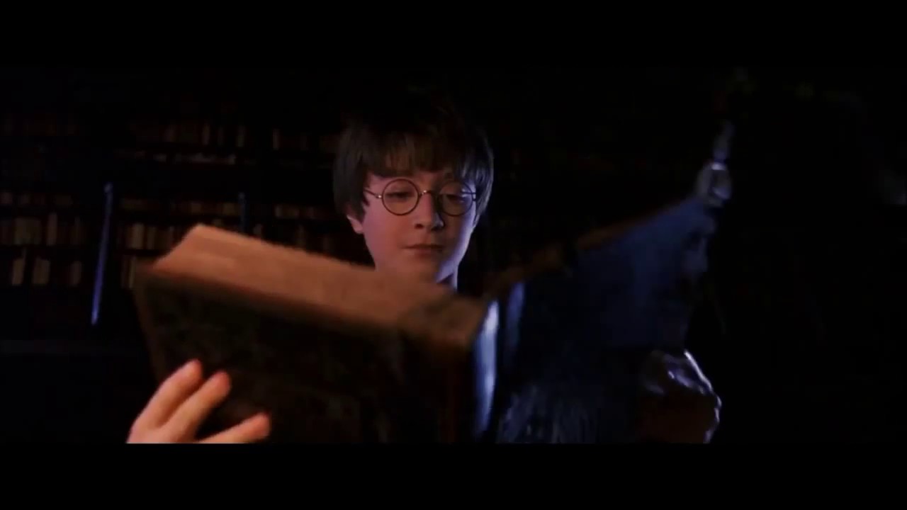 Harry Potter and the Sorcerer's Stone The Restriction Section - YouTube