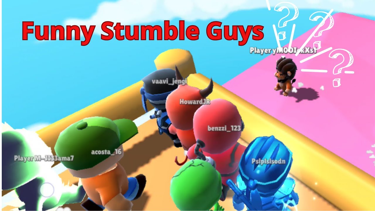 Funny Stumble Guys Epic fails and embarrassing Moments in Gaming 🤣 ...