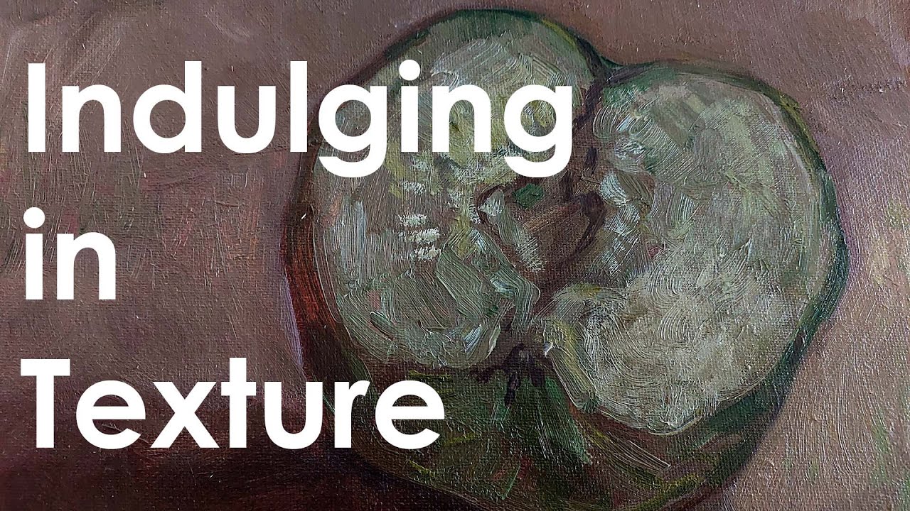 Creating a Textured Oil Painting - YouTube